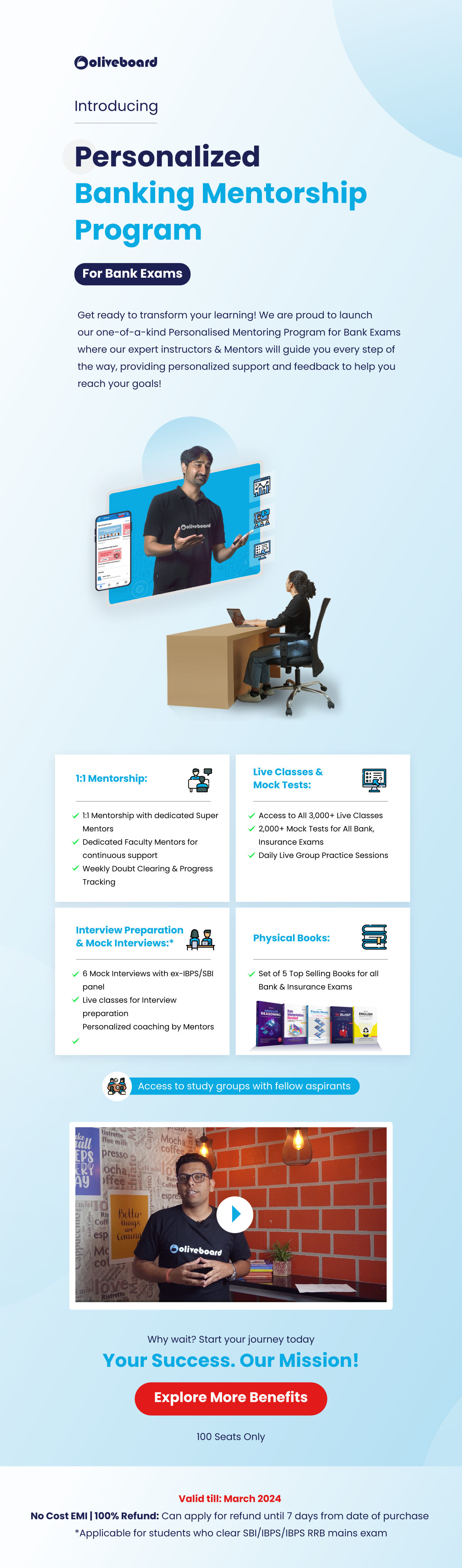 Launching Banking Mentorship Program – Oliveboard Help Center