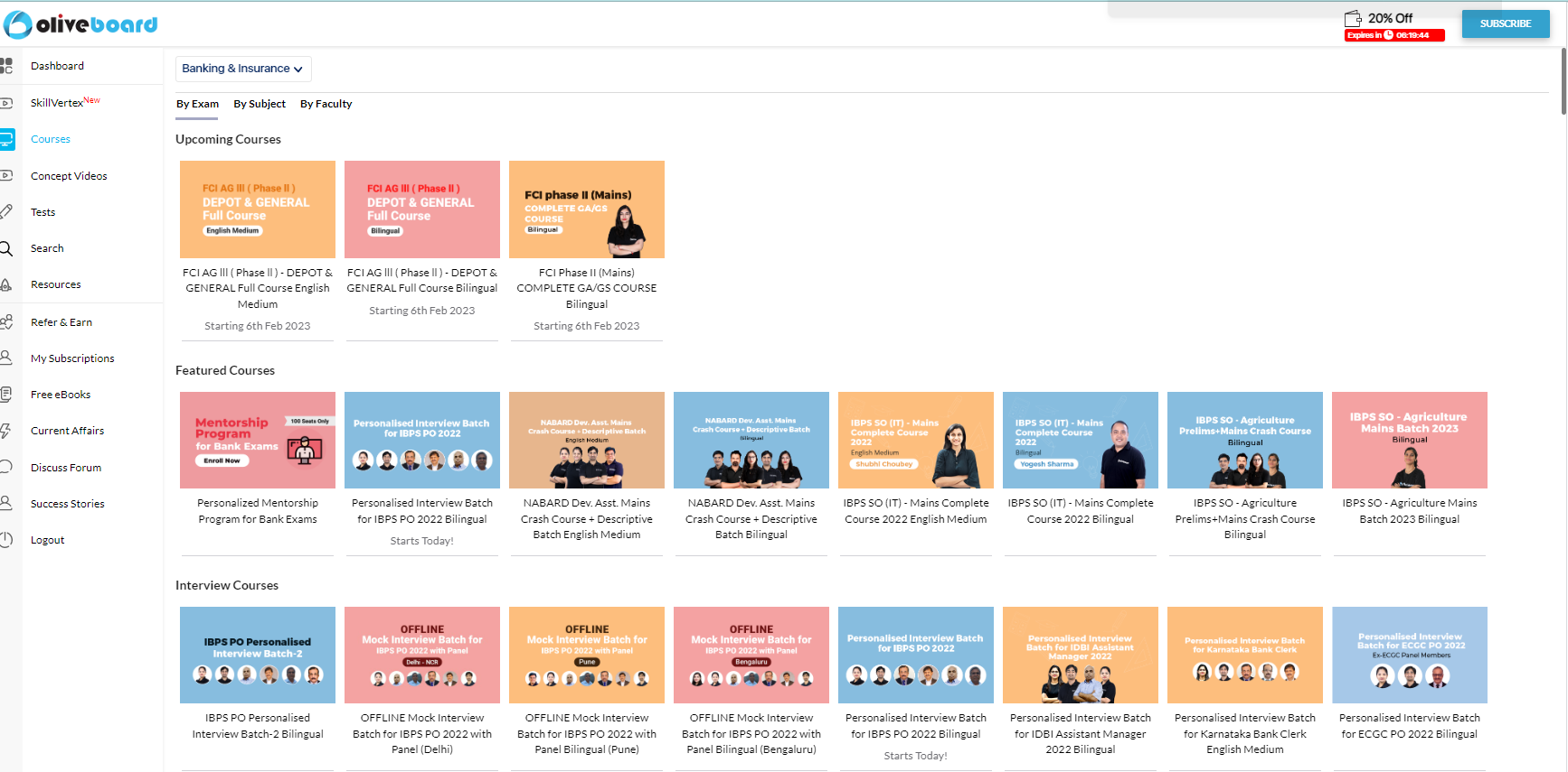 Trending & New Courses on Oliveboard – Oliveboard Help Center